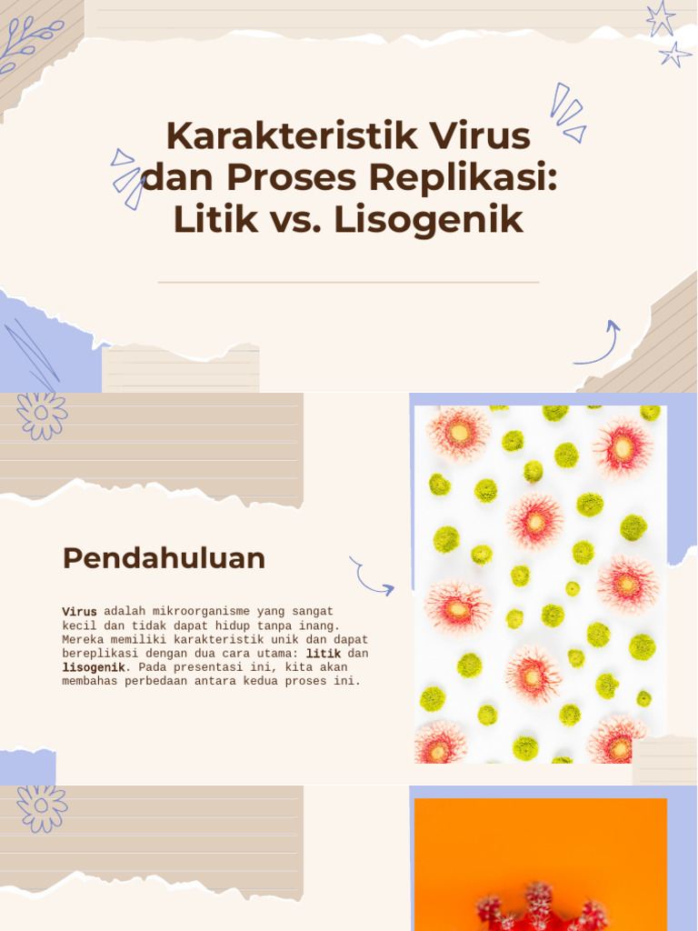 Wepik Karakteristik Virus Dan Proses Replikasi Litik Vs Lisogenik ...