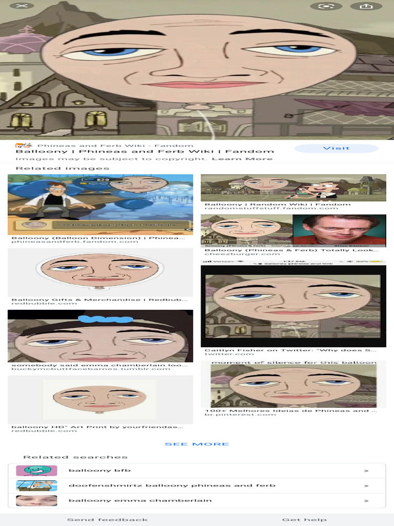 Balloony Character Overview - Phineas and Ferb | PDF