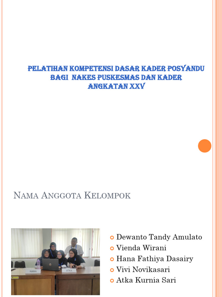 Vivi Novikasari - RTL Dinkes Salatiga | PDF