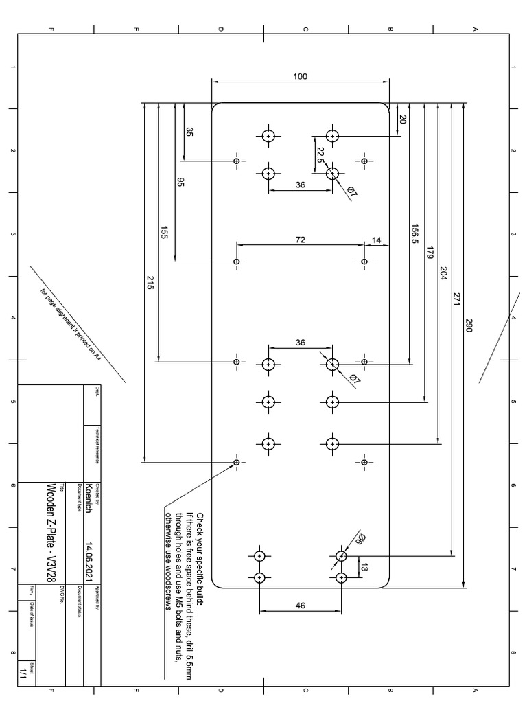 Wooden Z Plate | PDF