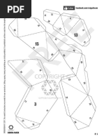 Squidgame Frontman Template Mask Assembli 1 | PDF