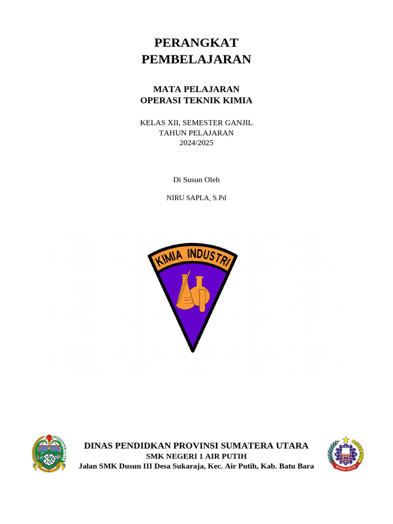 Perangkat Pembelajaran Otk 2024-2025 | PDF