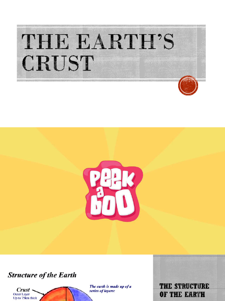 Plate Tectonics 1 (The Earth's Structure) 13.09.21 | PDF | Plate ...