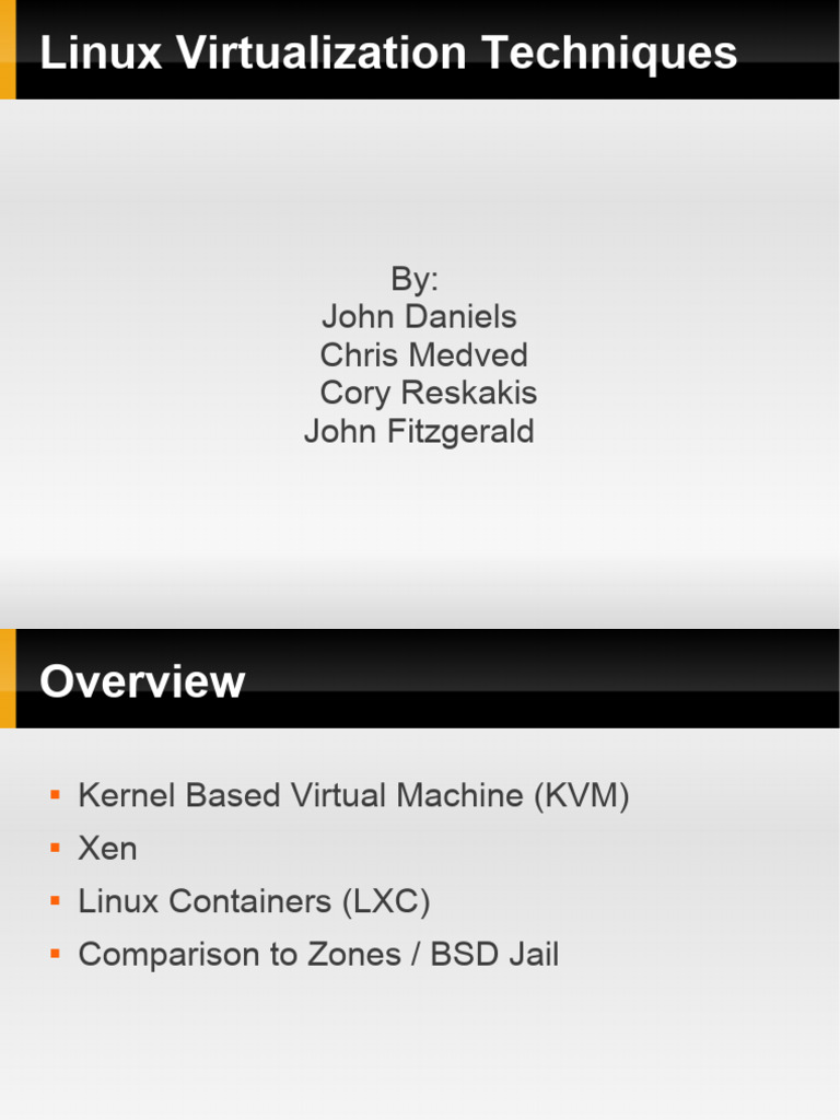 5 Linux Virt | PDF | Computer Architecture | System Software