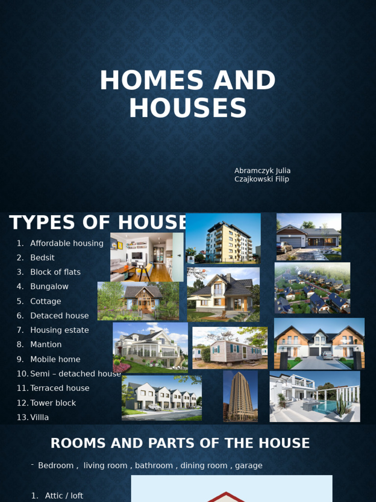 Types of house (1) | PDF | Bedroom | Home