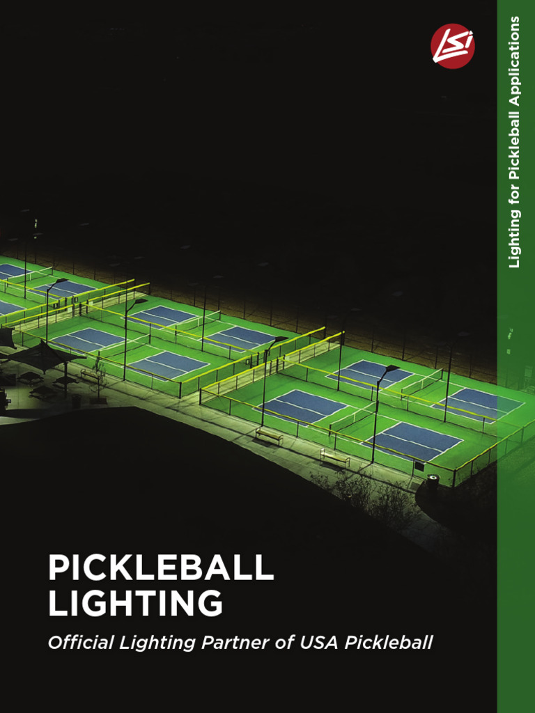 Pickleball Brochure Final | PDF | Lighting | Light Emitting Diode