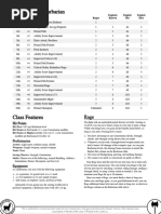 Barbarian Rage Damage Overview 5E | PDF | Gary Gygax Games | Dungeons ...