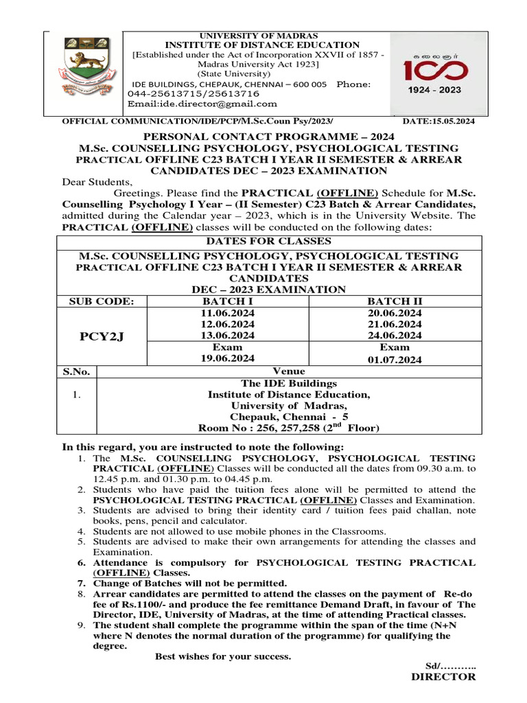 MSC Coun Psy C23 Ii Sem | PDF | Art