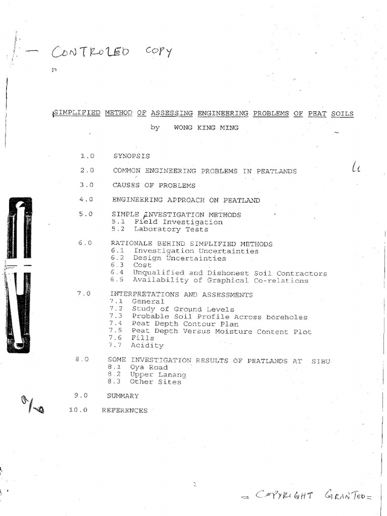 Peat Soils Assessment | PDF