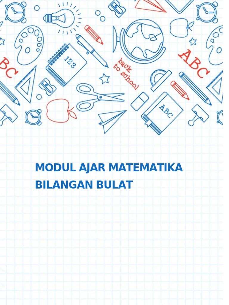 Modul Ajar Bilangan Bulat Perkalian Pemb | PDF | Seni