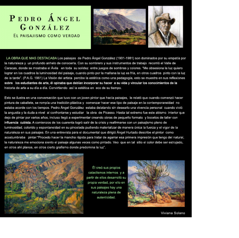 Analisis Pedro Angel Gonzales (VIVIANA SOLANO) | PDF