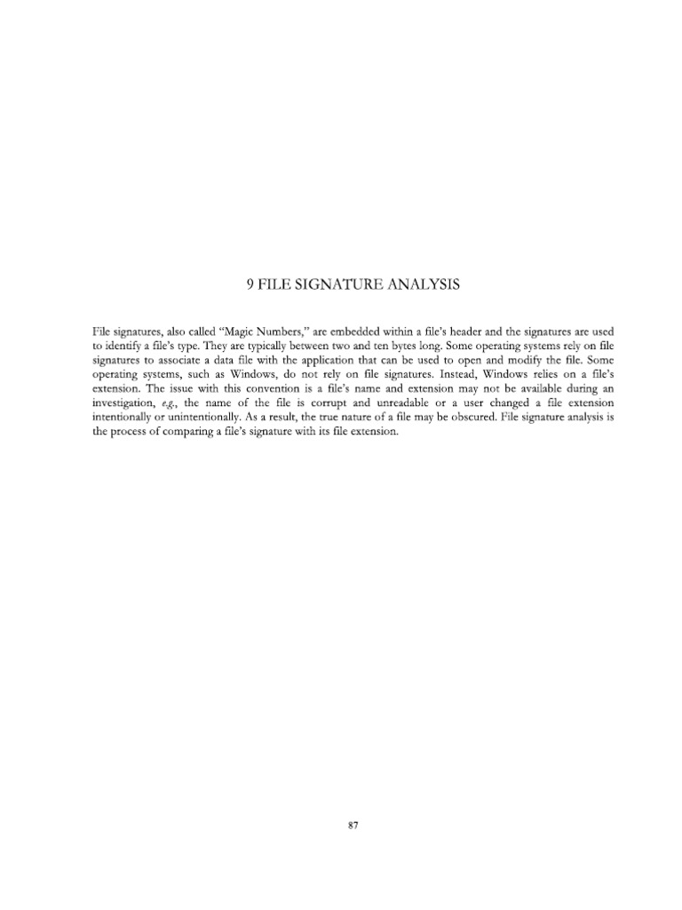 6.file Signature Analysis | PDF