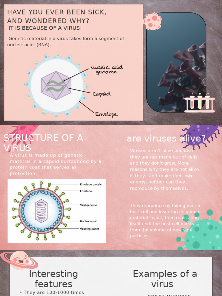 It Is Because of A Virus!: Have You Ever Been Sick, and Wondered Why? | PDF