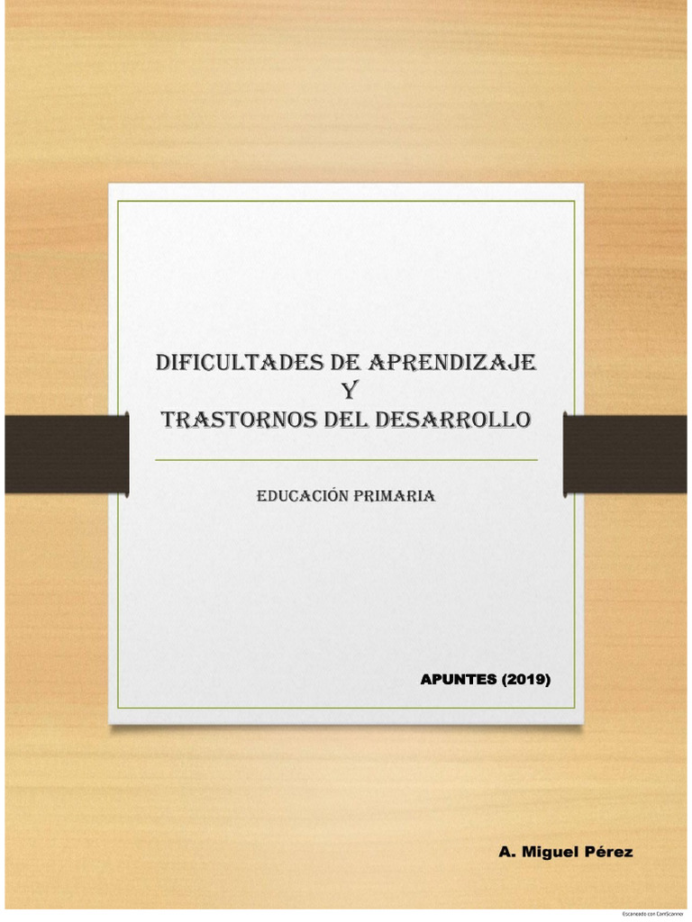 Dificultades de Aprendizaje y Trastornos Del Desar 230926 144150 | PDF