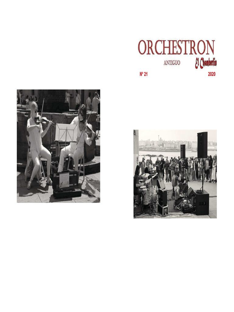 Orchestron 21 F | PDF