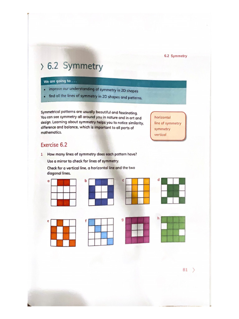 Unit 06.02. Symmetry | PDF