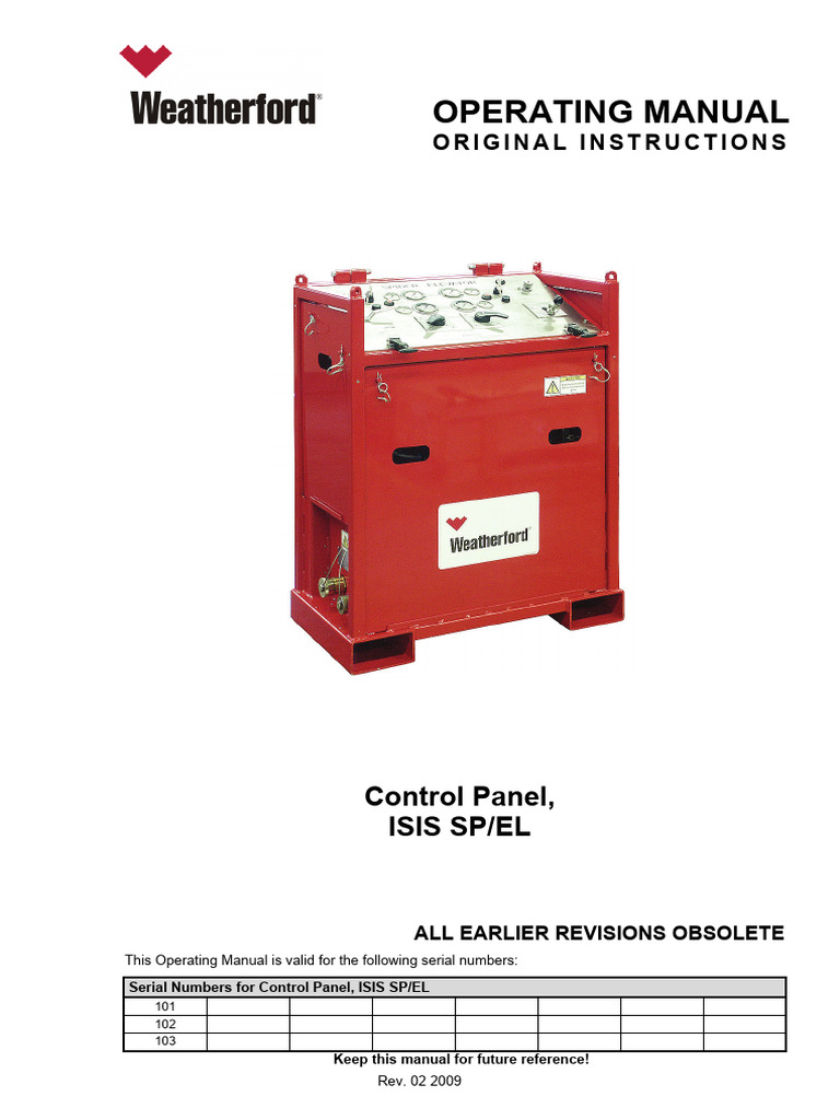 ISIS Control Panel Hydraulic SP-EL | PDF | Elevator