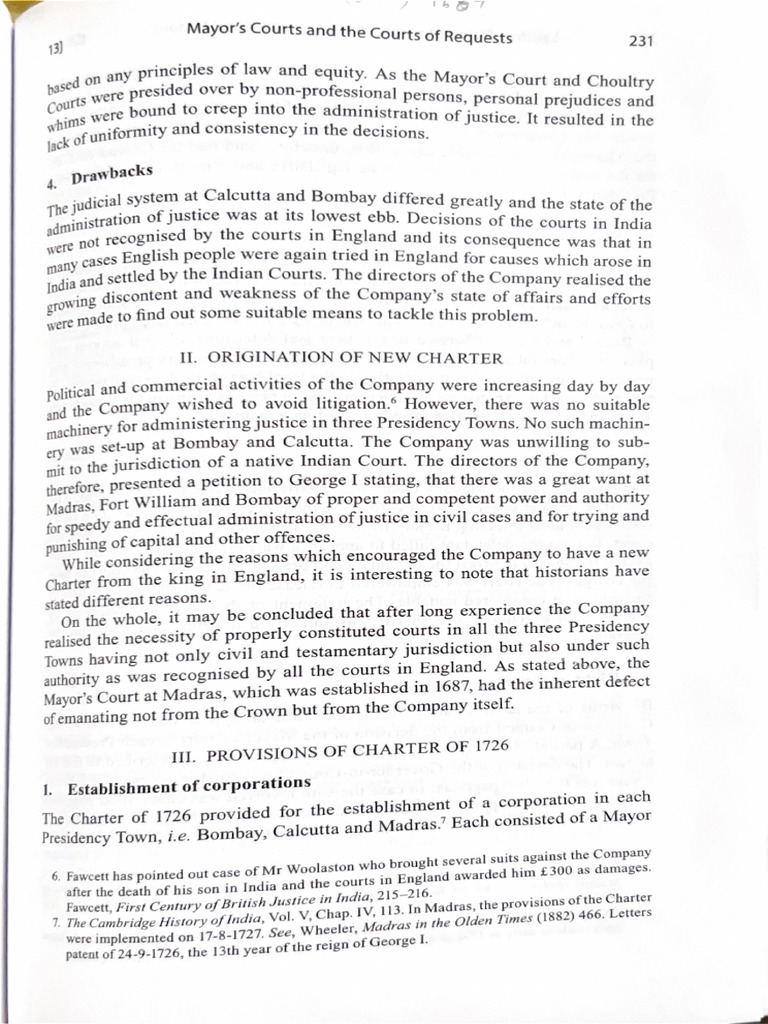Charter 1726 | PDF