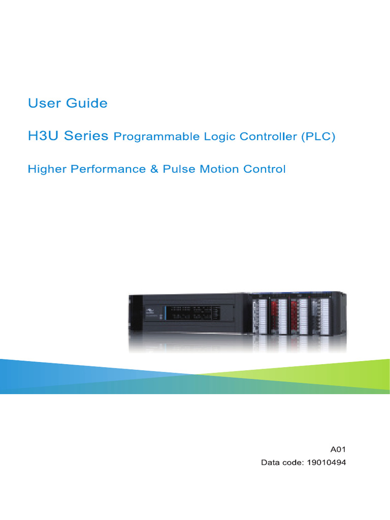 H3U Series PLC Installation Guide | PDF | Programmable Logic Controller | Electrical Engineering