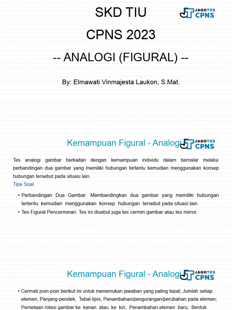 Analogi (Figural) | PDF