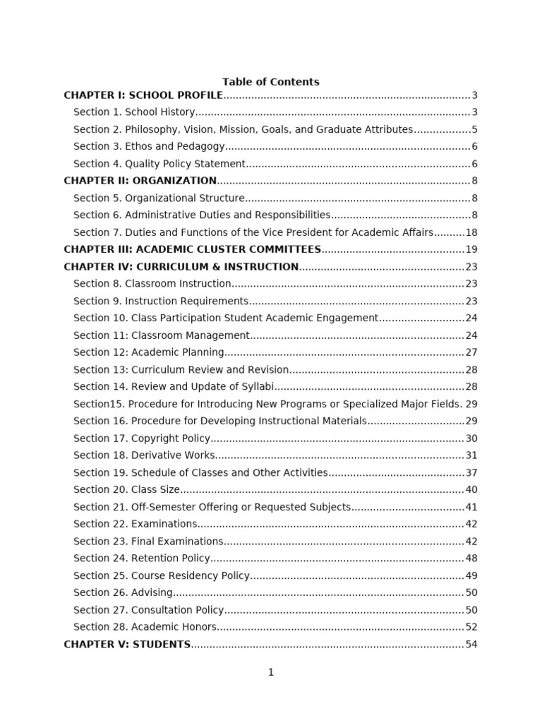 Academic Affairs Manual Revised 2024 July 8 2024 2 | PDF | Libraries ...
