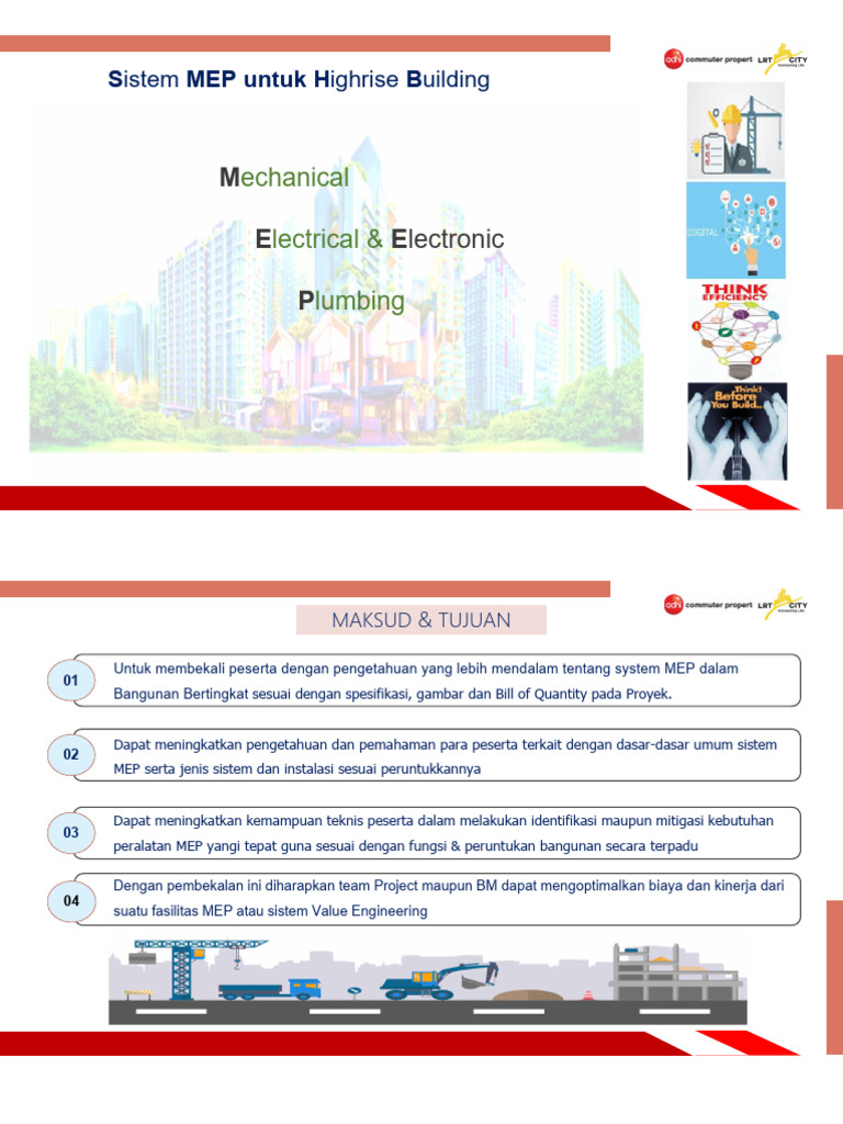Sistem MEP untuk Bangunan Bertingkat | PDF