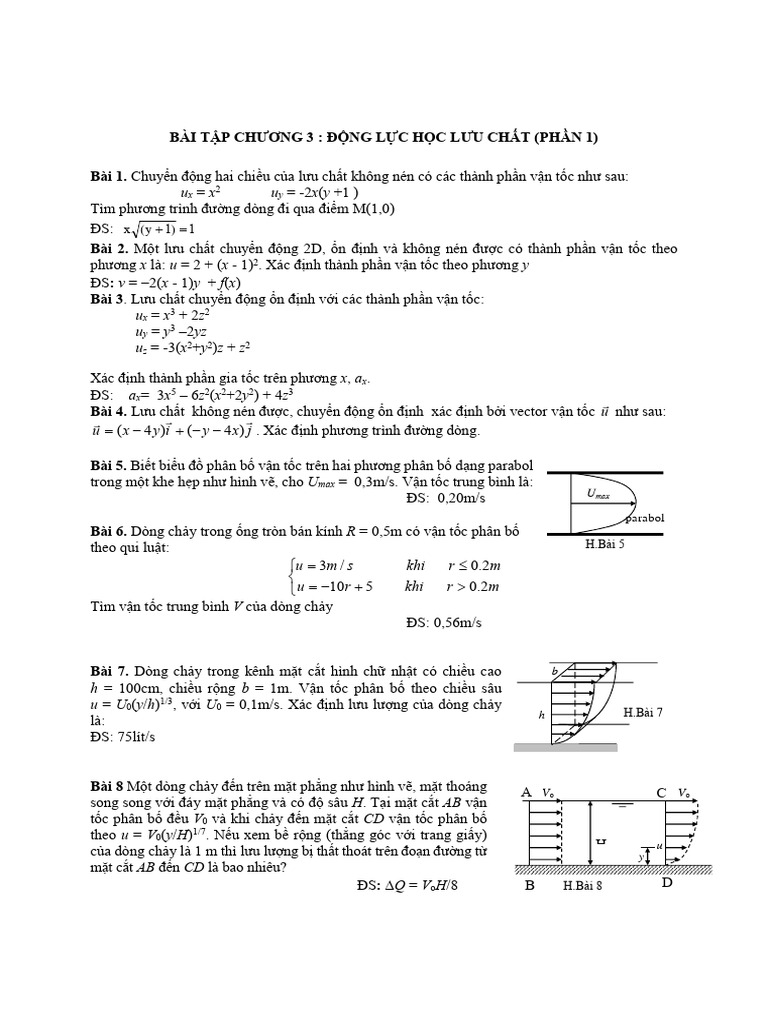 Bai Tap Chuong 3 (Phan 1) | PDF