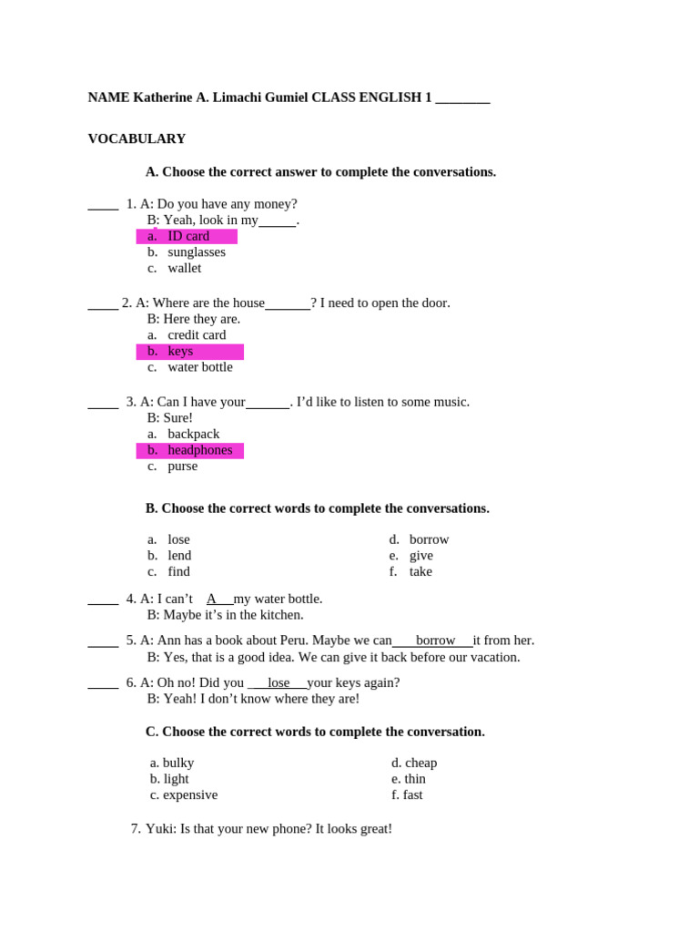 Test Review 2 | PDF | Language Arts & Discipline | Foreign Language Studies
