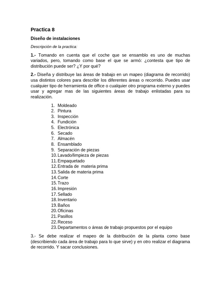 Practicas Ingenieria de Procesos Practica 8 | PDF