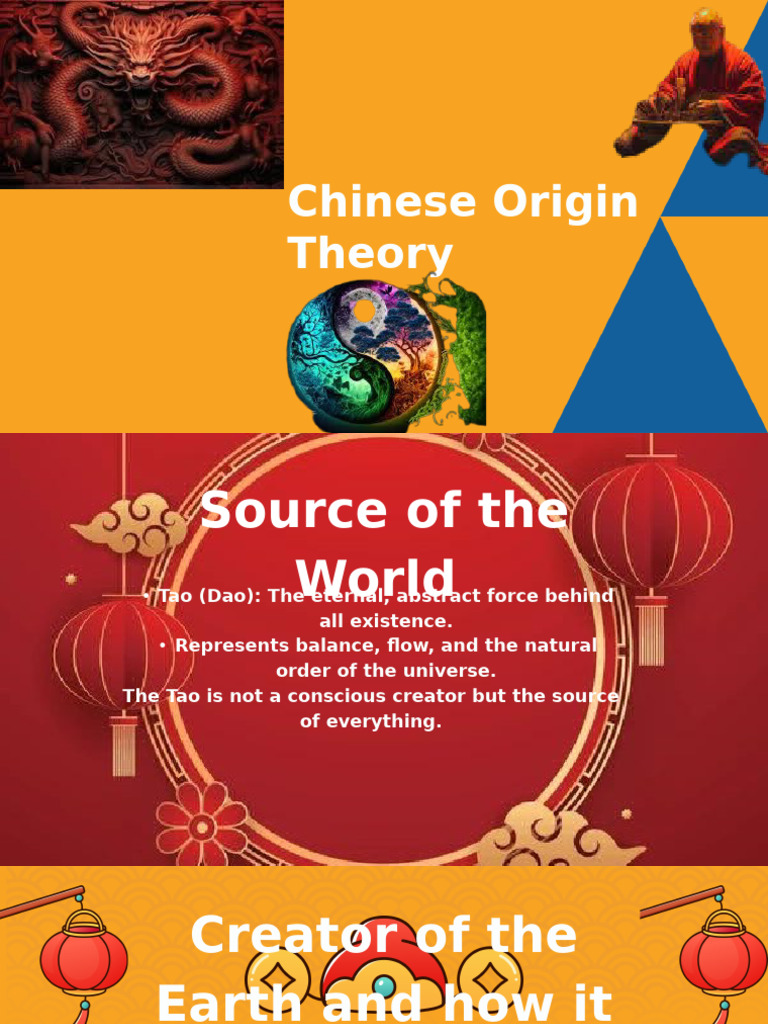 Chinese Mythology: Tao, Pangu, and Creation | PDF | Tao | Confucianism