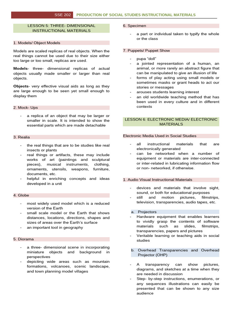 Sse 202 Lesson 5 7 | PDF | Learning | Teachers