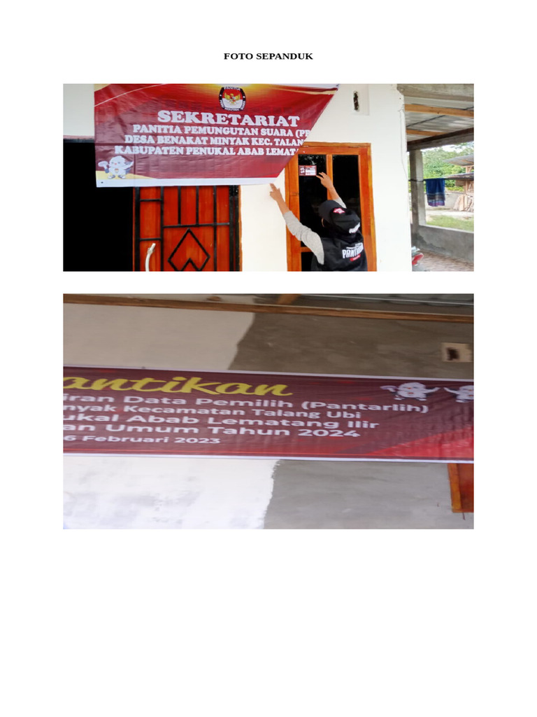 Foto Dokumentasi Pps | PDF