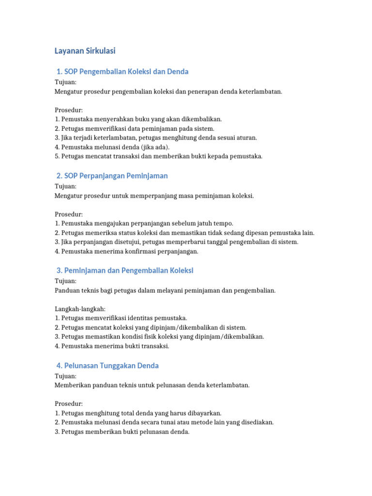 Rancangan Dokumen Perpustakaan STIBSA | PDF