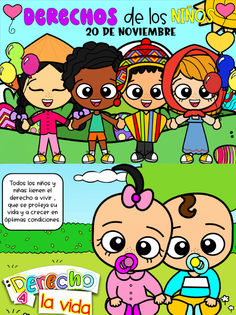 Imprimibles Derechos Del Niño | PDF