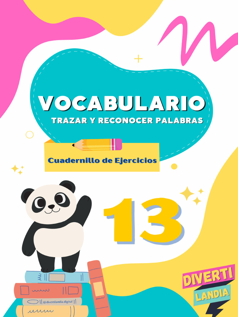 Vocabulario Trazar y Reconocer Palabras (33 Páginas) | PDF