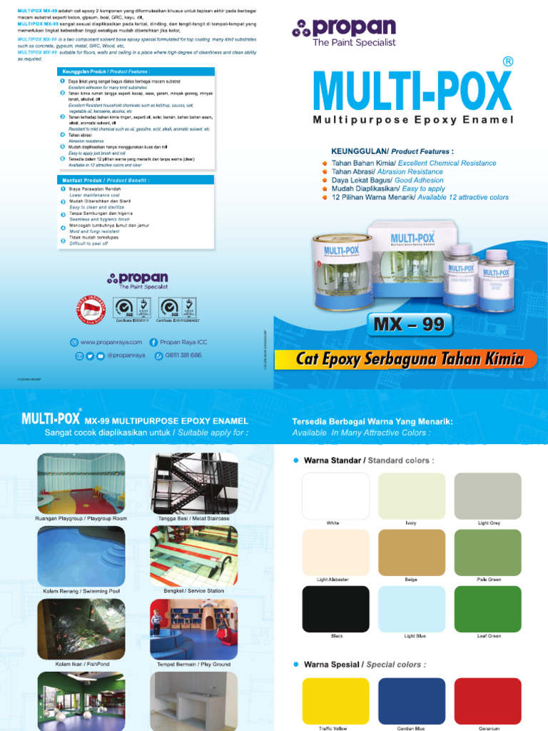 Colorcard Multipox | PDF