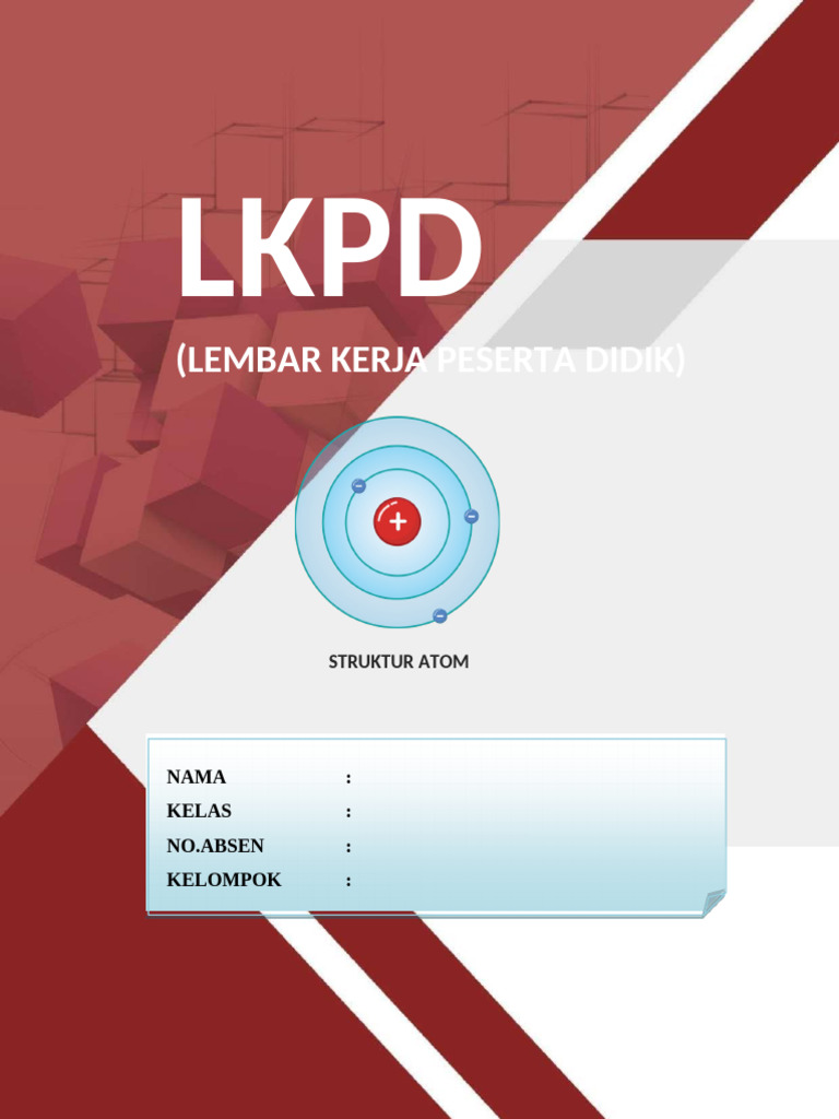 LKPD Struktur Atom Kelas X | PDF | Sains & Matematika