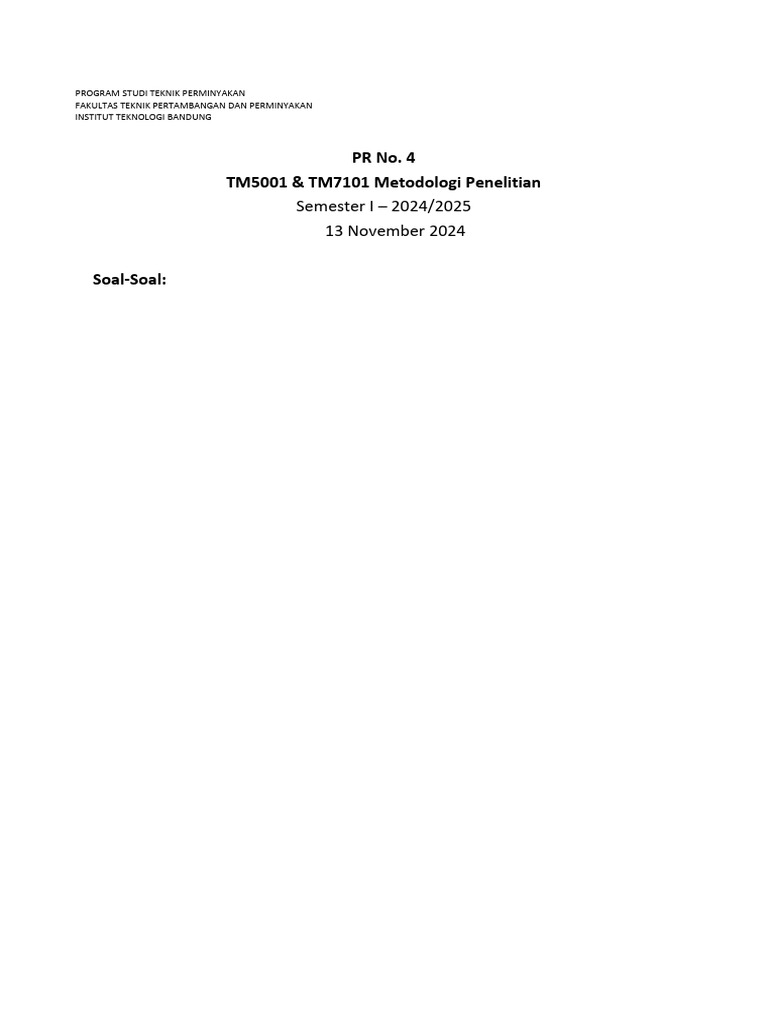 TM5001 TM7101 Met Pen PR-4 Sem I 2024-20251 1 | PDF | Seni | Komputer