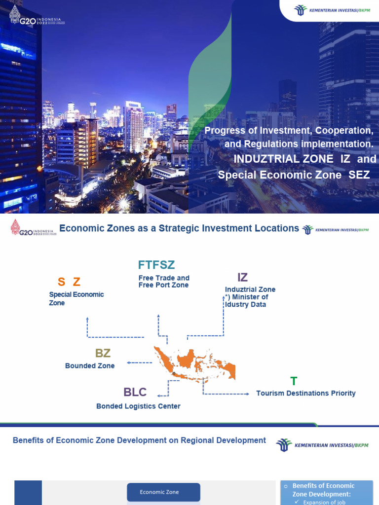 Kawasan Ekonomi Khusus di Indonesia | PDF | Taxes | Business