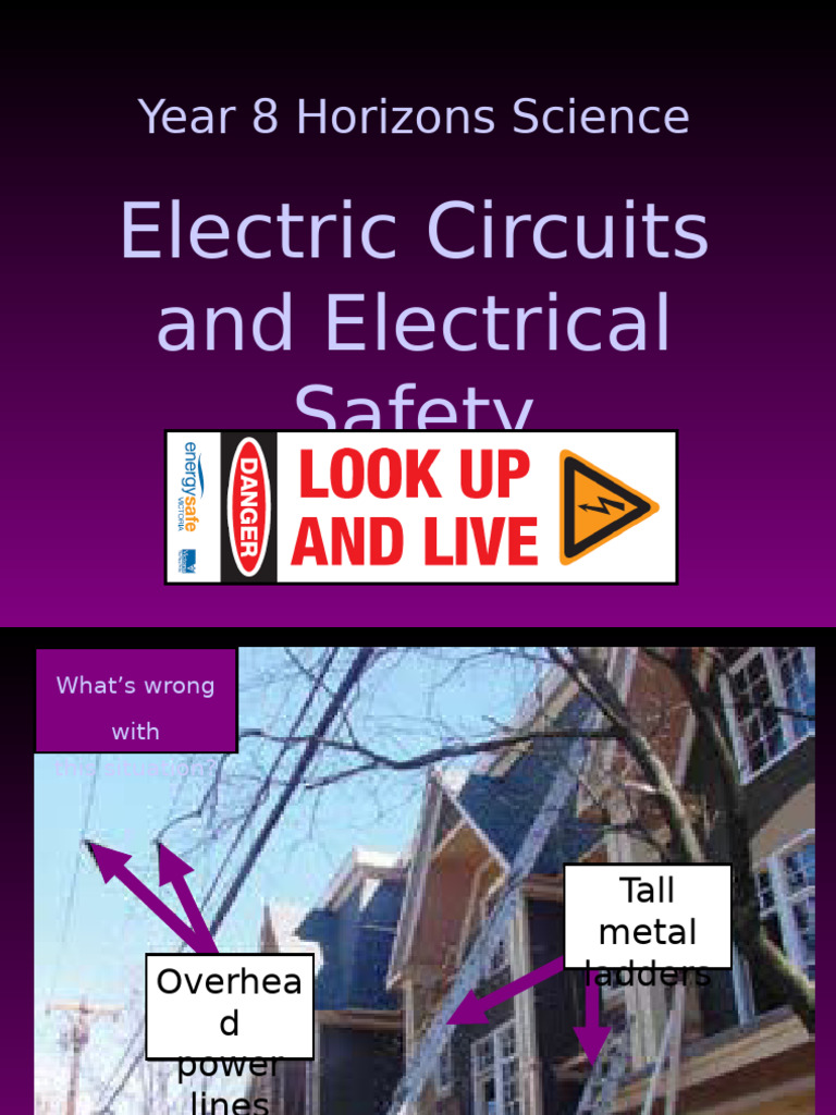 Year 8 Science: Electric Circuits & Safety | PDF | Electrical Conductor ...