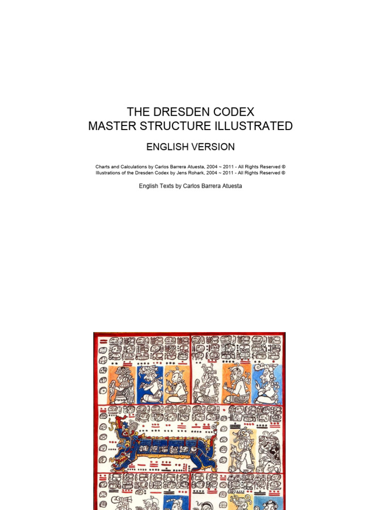 The Dresden Codex Master Structure Illus | PDF | Planets In Astrology ...