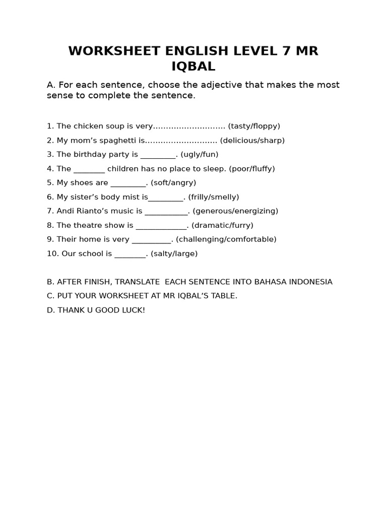 Task Level 7 MR Iq | PDF