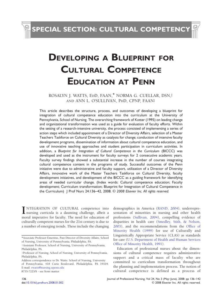 BLUEPRINT SKALA CC | PDF | Curriculum | Nursing
