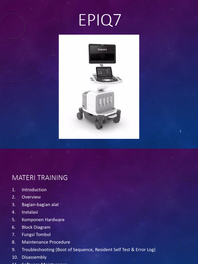 USG Philips EPIQ 7 | PDF | Computing | Computer Engineering