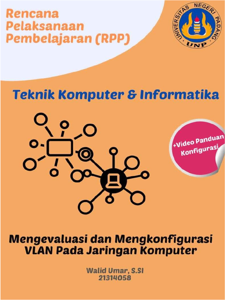 RPP Evaluasi & Konfigurasi VLAN | PDF | Seni | Komputer