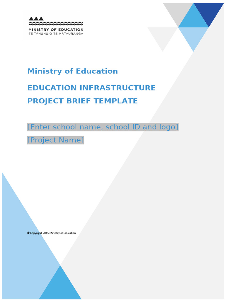 Project Brief Template 20150923 | PDF | Teachers | Curriculum