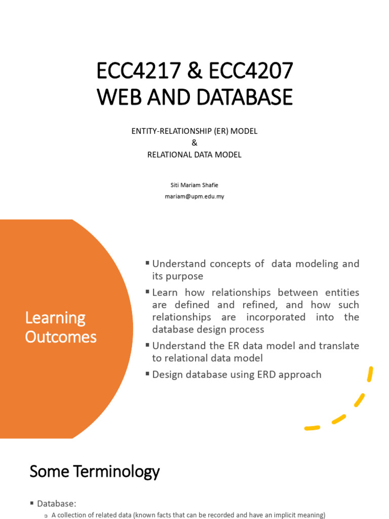 7 Er | PDF | Databases | Conceptual Model