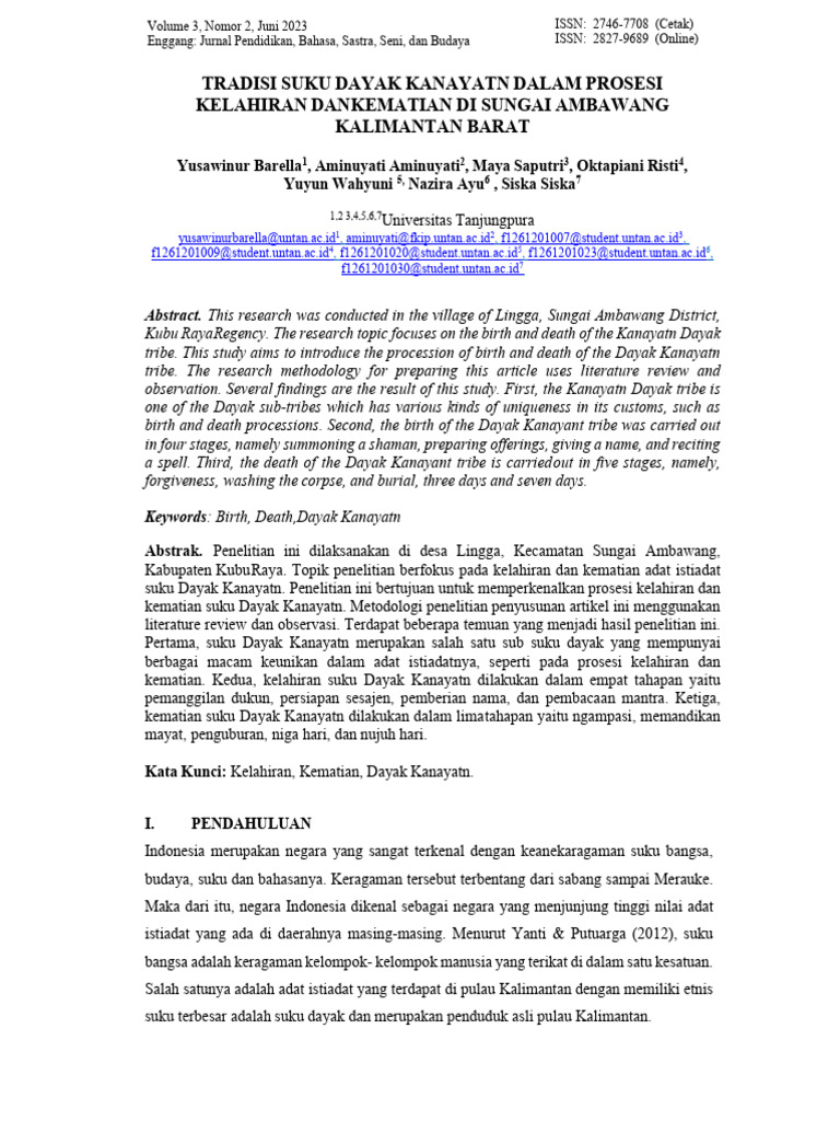 Enggang Vol 3 No 2 Juni 2023 Hal 451-461 | PDF