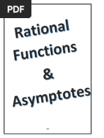 1.7A Rational Functions & End Behavior | PDF | Function (Mathematics) | Polynomial