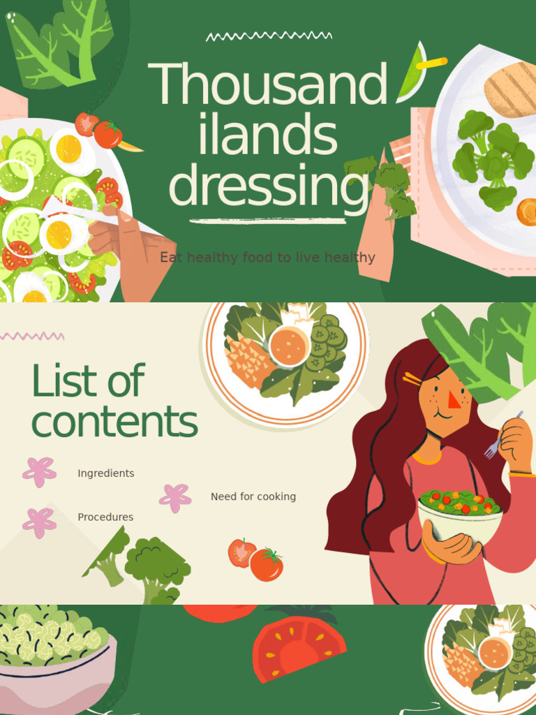 Thousands Island Dressing Presentation | PDF